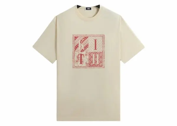 Kith Batik Block Print Vintage Tee Shirt