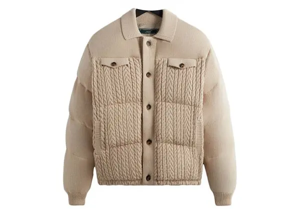 Kith Puffed Stiles Knit Trucker Jacket