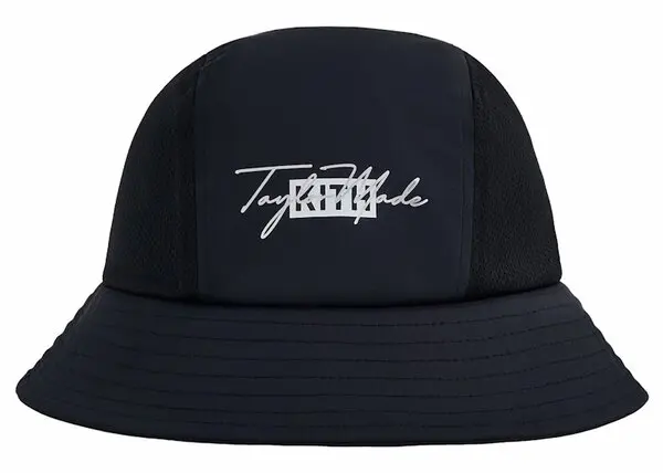 Kith Taylormade Nylon Camper Bucket Hat - Black