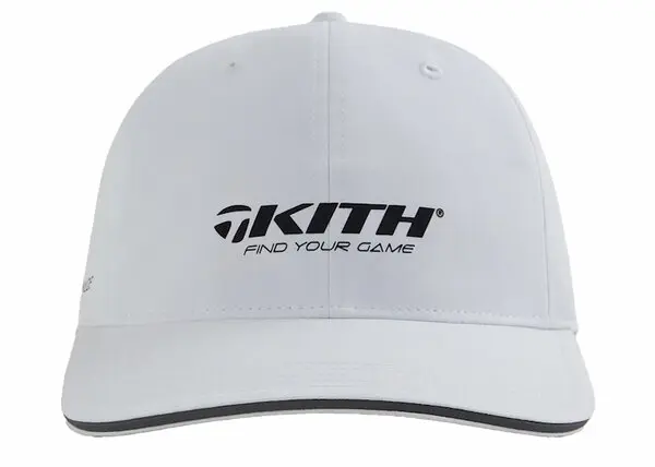 Kith Taylormade Reflective Nylon Cap - White