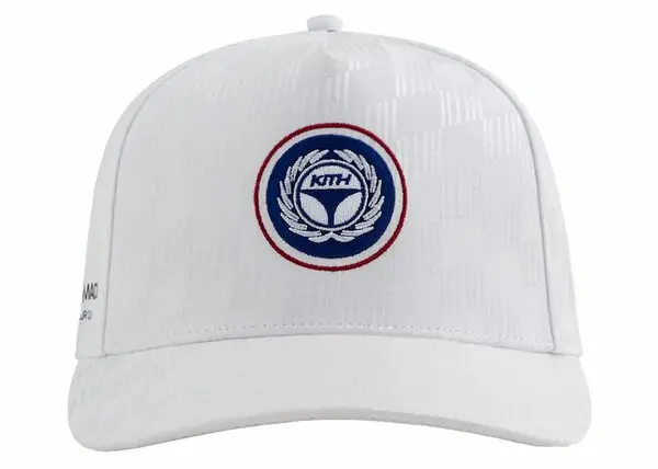 Kith Taylormade Silk Pinch Crown Cap - White
