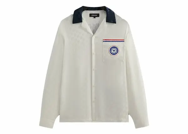 Kith Taylormade Stinger Camp Collar Shirt - Blank