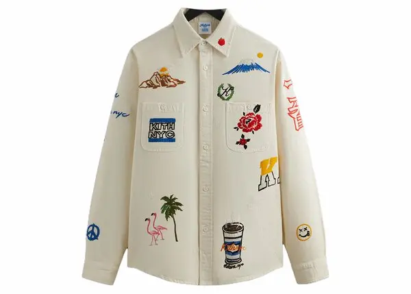 Kith X Otakara Nyc Denim Apollo Shirt - Sandrift
