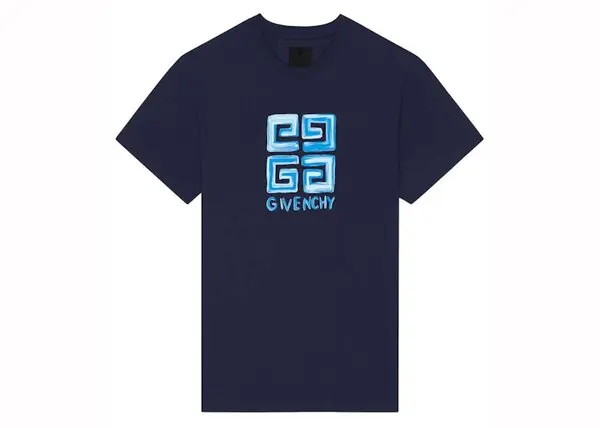 Givenchy 4g Logo Sketch T-shirt