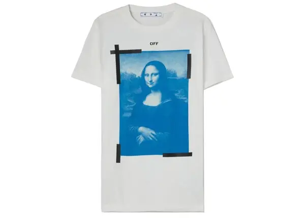 Off-White Off Mona Lisa Slim Fit T-shirt - White