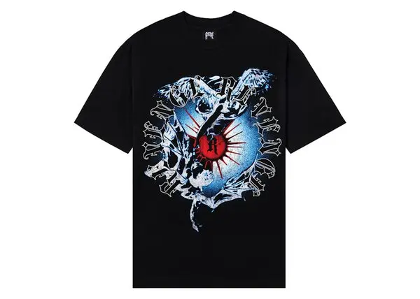 REVENGE Angel Disciple Tee Shirt - Black