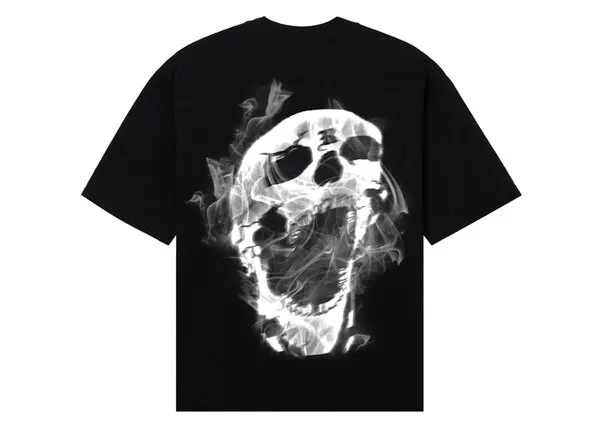 REVENGE Lightning Smoke Tee Shirt - Black