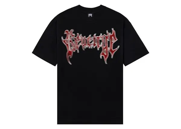 REVENGE X City Morgue Grim Reaper Tee Shirt - Black