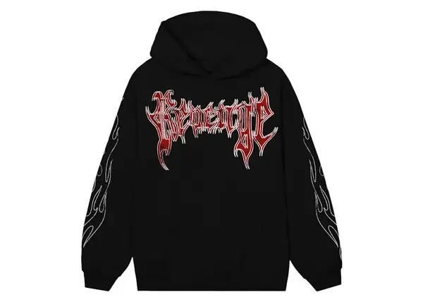 REVENGE X City Morgue Grim Reaper Logo Hoodie