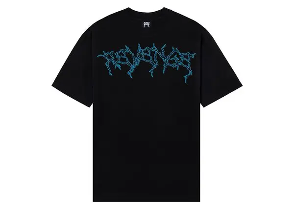 REVENGE X City Morgue Lightning Logo Cerberus Tee Shirt - Black
