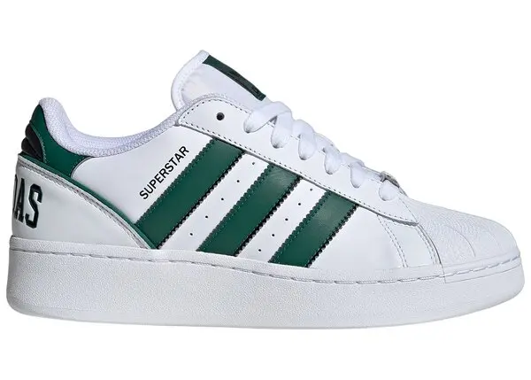Adidas Superstar Xlg Sneakers - Cloud White/collegiate Green/core Black