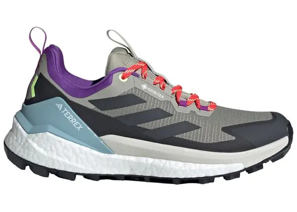 Adidas Terrex Free Hiker 2.0 Low Goretex - Trace Cargo/core Black/active Purple