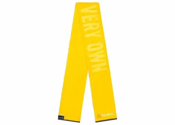 OVO Polartec Fleece Scarf - Yellow
