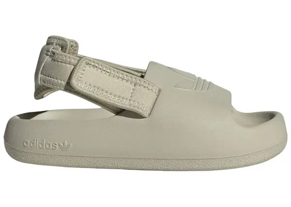 Adidas Adifom Adilette Slides - Putty Grey