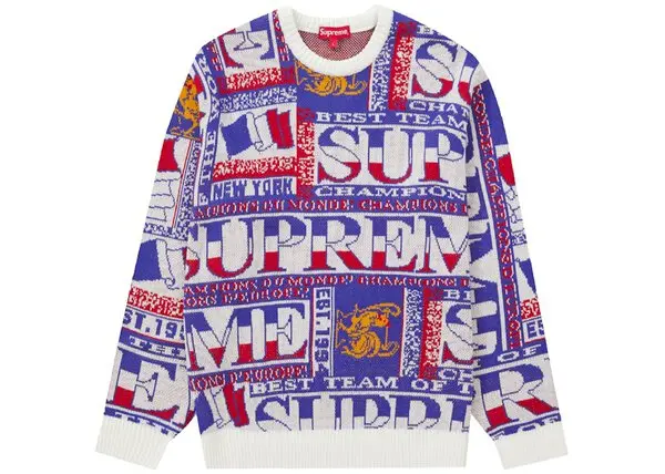 Supreme Scarf Sweater