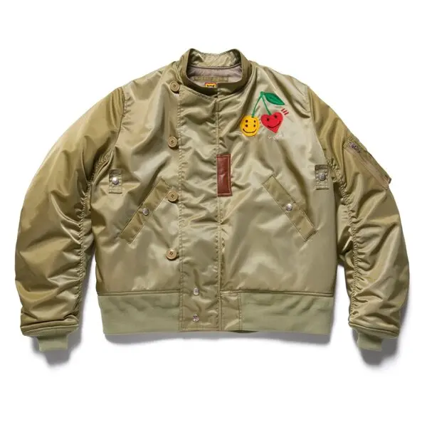 CACTUS PLANT FLEA MARKET X Human Made "we're Good!" Flight Jacket