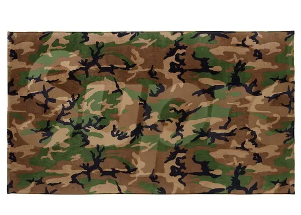Supreme Tonal Logo Towel - Woodland Camo