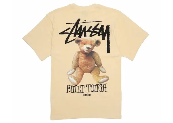 StÜssy Built Tough Tee Shirt - Putty