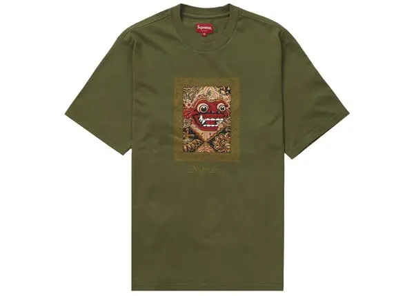 Supreme Barong Patch Short Sleeve Top - Olive