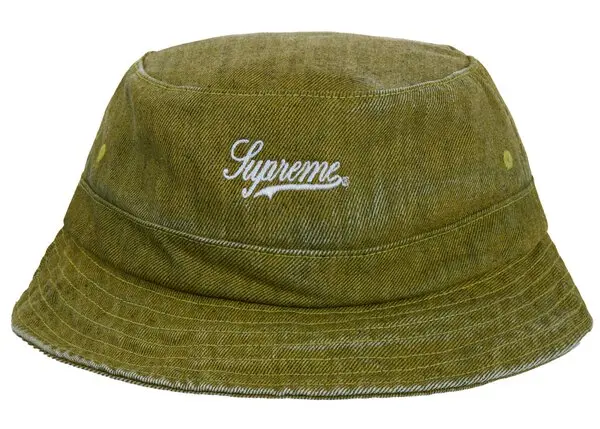 Supreme Coated Denim Crusher Hat