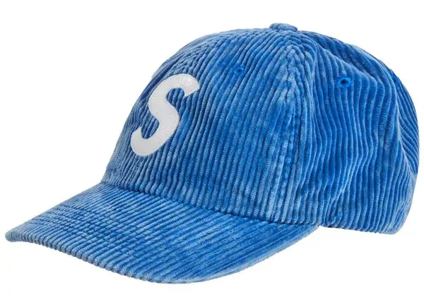 Supreme Corduroy 6-panel Cap - Royal