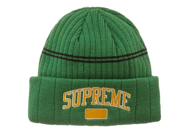 Supreme Fleece Lined Beanie - Green