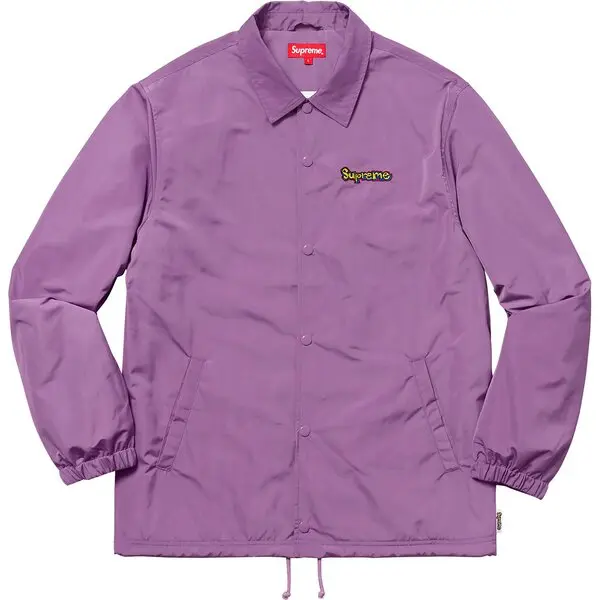 Supreme Gonz Logo Coaches Jacket - Violet