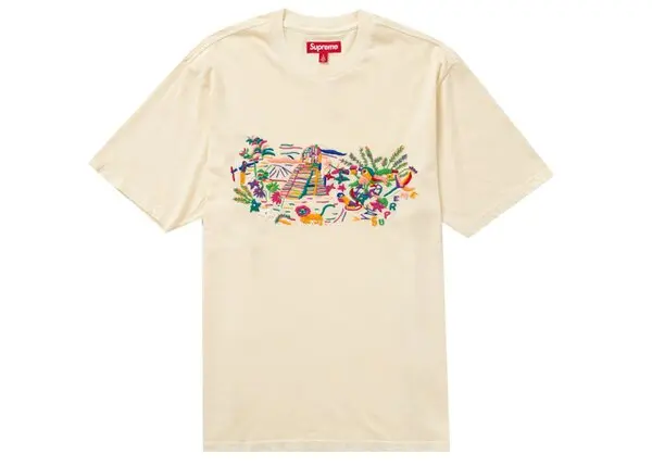 Supreme Machu Picchu Short Sleeve Top - Natural