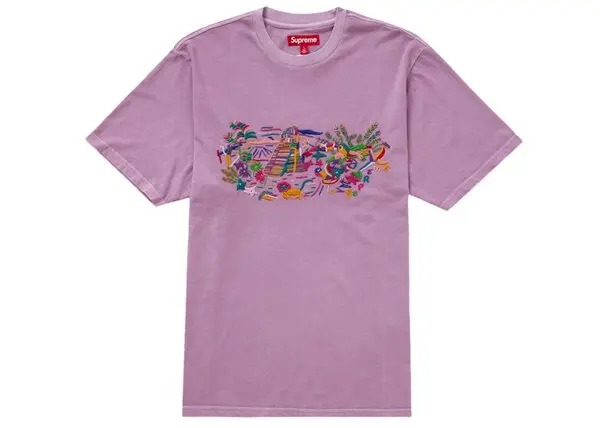 Supreme Machu Picchu Short Sleeve Top - Lavender