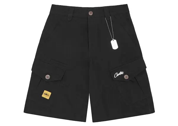 CORTEIZ Storm Cargo Shorts - Black