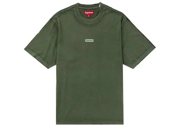 Supreme Overprint Small Box Short Sleeve Top - Green