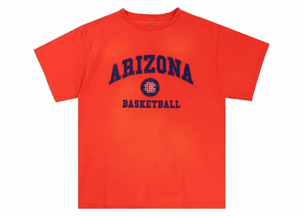 ERIC EMANUEL Ee College Arizona Tee Shirt - Washed Red