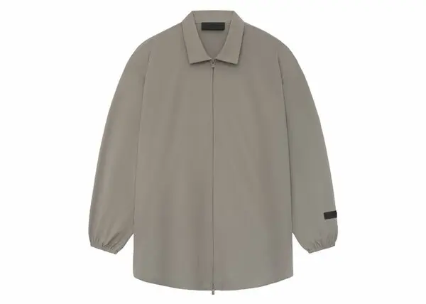 Fear Of God Essentials Core Collection Nylon Overshirt - Dust