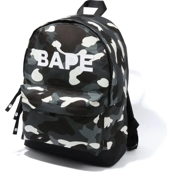 A BATHING APE City Camo Logo Day Pack - Black