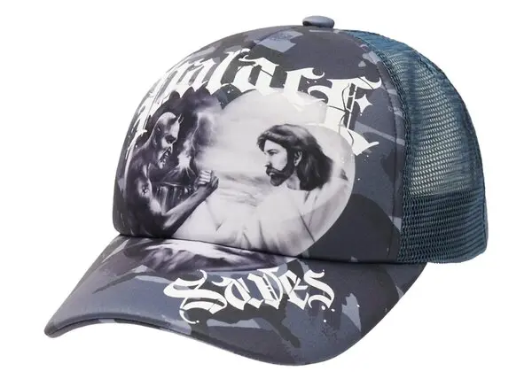 PALACE Saves Trucker Cap - Blue Camo
