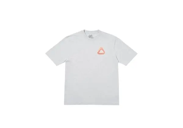 PALACE Tri Bagel T-shirt - Grey Marl