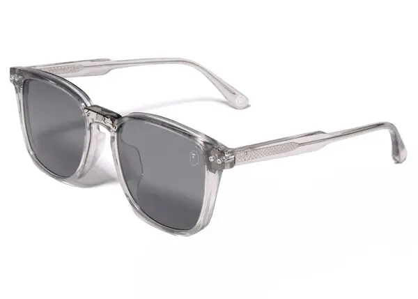 A BATHING APE Frame 30 Sunglasses - Charcoal