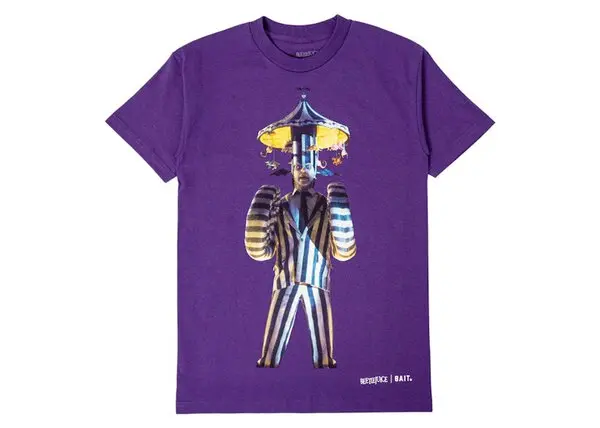 BAIT X Beetlejuice Triple Beetlejuice Tee Shirt - Purple