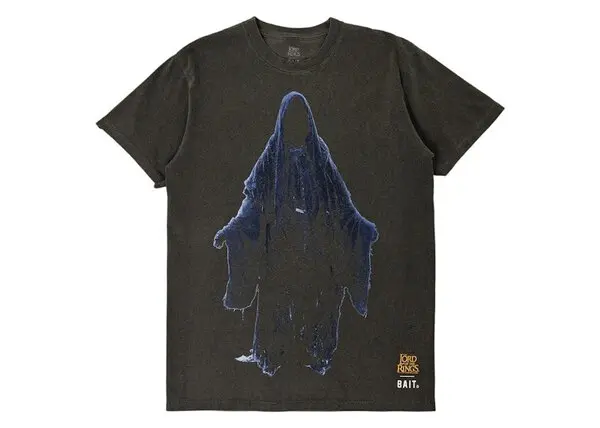 BAIT X Lord Of The Rings Ringwraith Tee Shirt - Black
