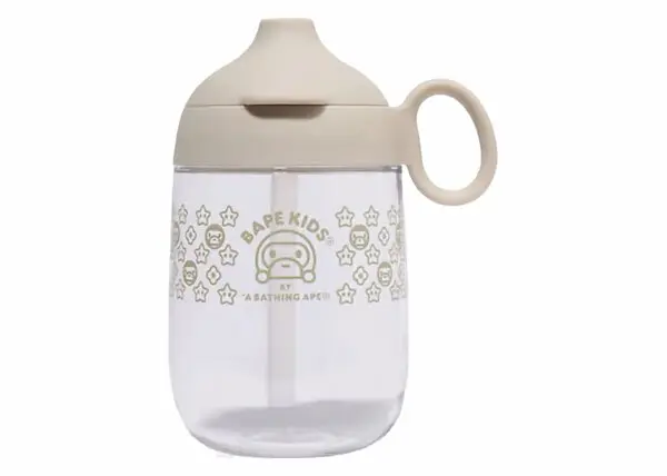 A BATHING APE X Kinto Baby Milo Straw Mug - Ivory