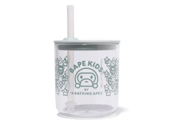 A BATHING APE X Kinto Baby Milo Straw Cup - Sax