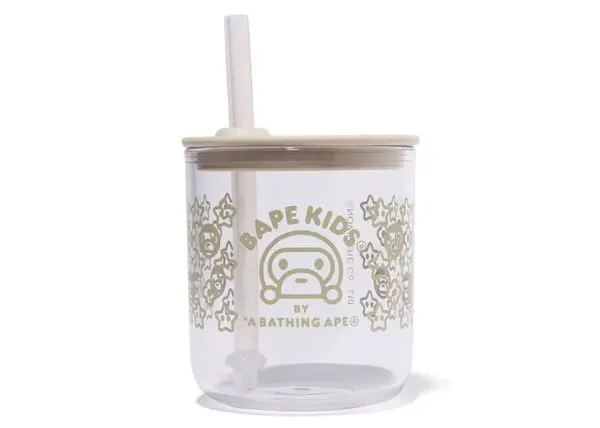 A BATHING APE X Kinto Baby Milo Straw Cup - Ivory