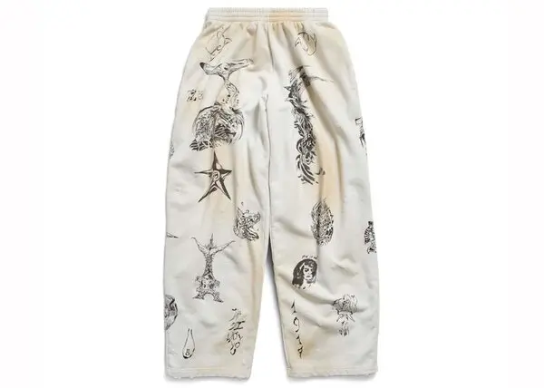Balenciaga Tat Baggy Sweatpants