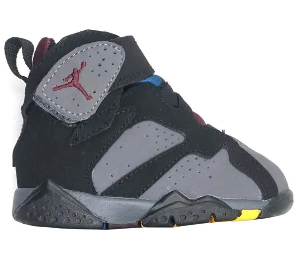JORDAN 7 Retro Sneakers - Black/light Graphite/bordeaux