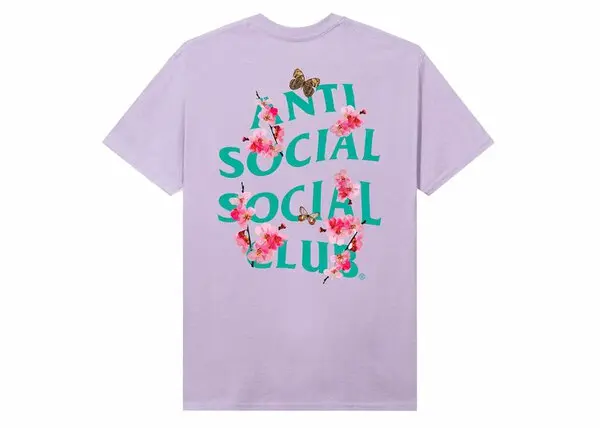 ANTI SOCIAL SOCIAL CLUB Kkotch Tee Shirt - Lavender