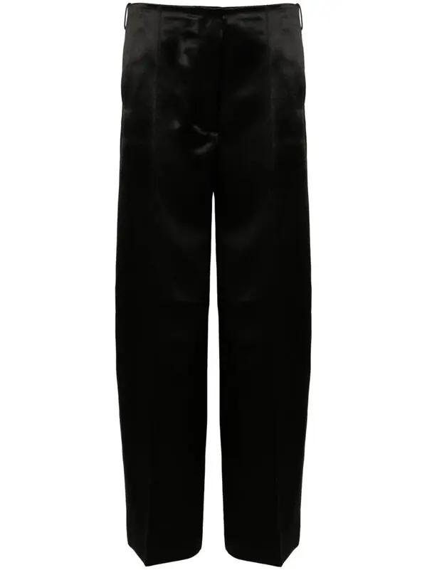 PETER DO Wide-leg Satin Trousers