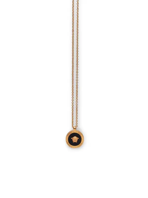 Versace Medusa Brass Necklace - Gold