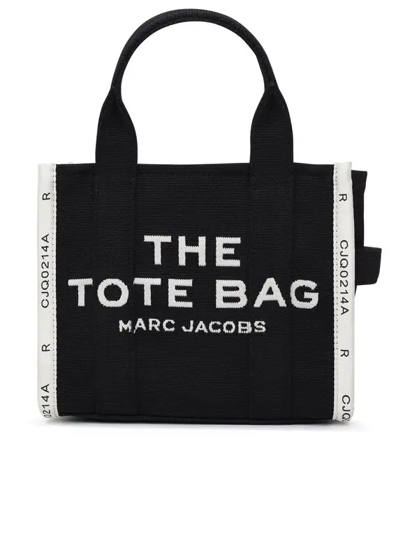 Marc Jacobs Small Cotton Jacquard Bag - Black