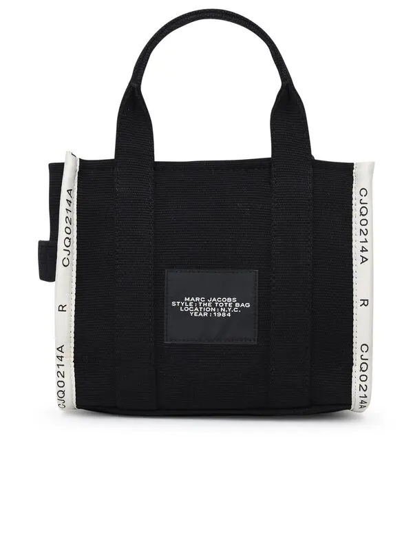 Marc Jacobs Small Cotton Jacquard Bag - Black