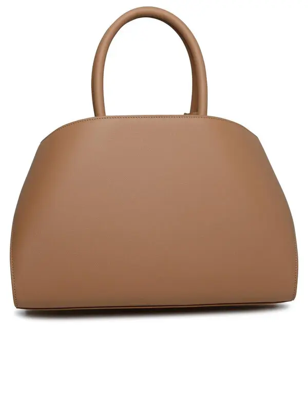 FERRAGAMO Coffee Lear Bag